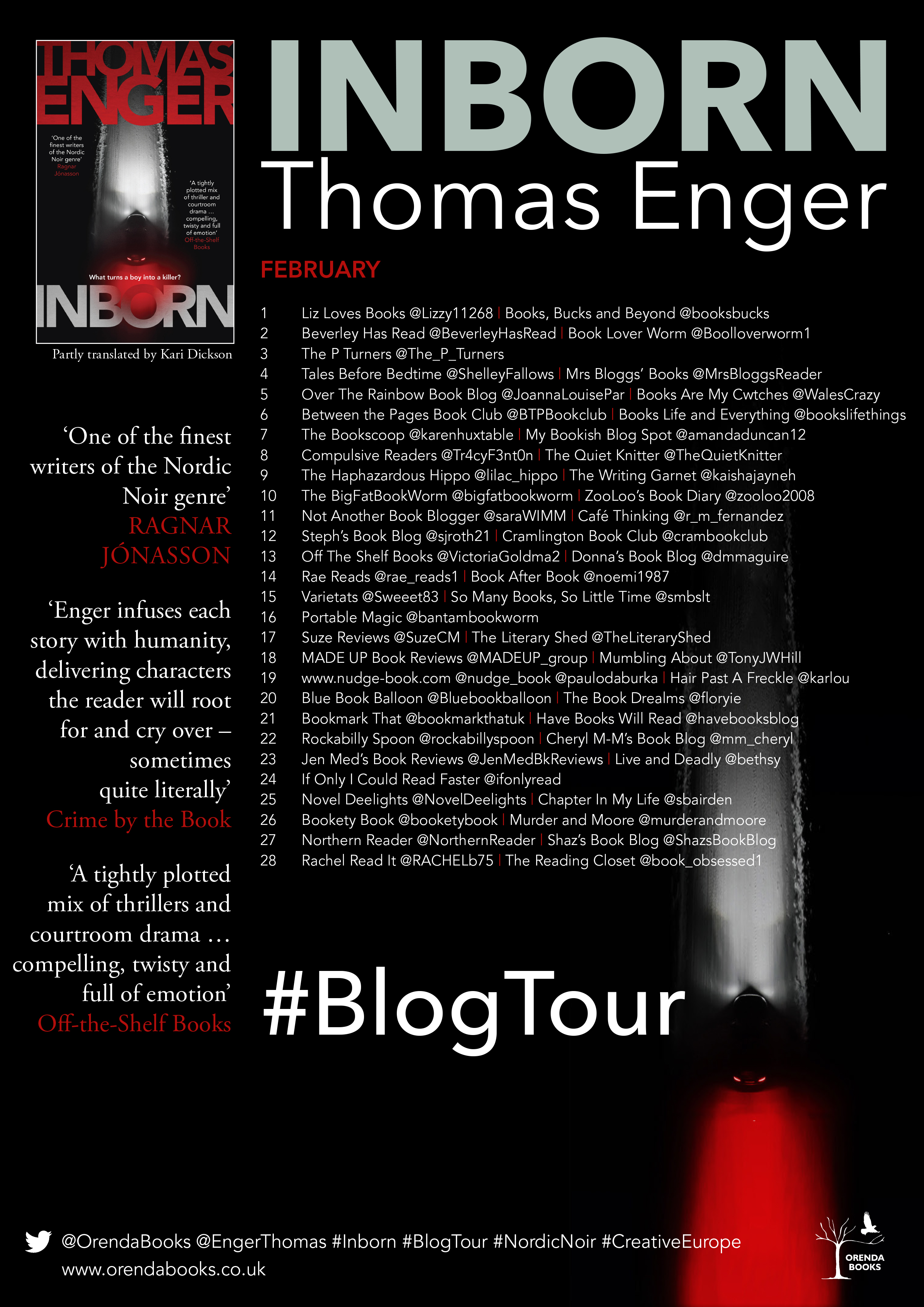 Inborn, by Thomas Enger – book review – Cafethinking