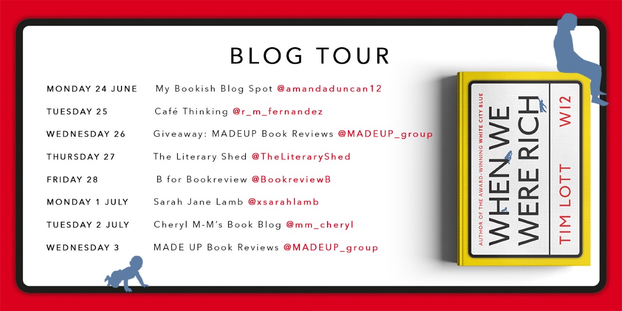 When we were rich, by Tim Lott – book review – Cafethinking