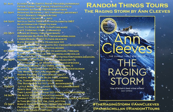 The Raging Storm, by Ann Cleeves – book review – Cafethinking